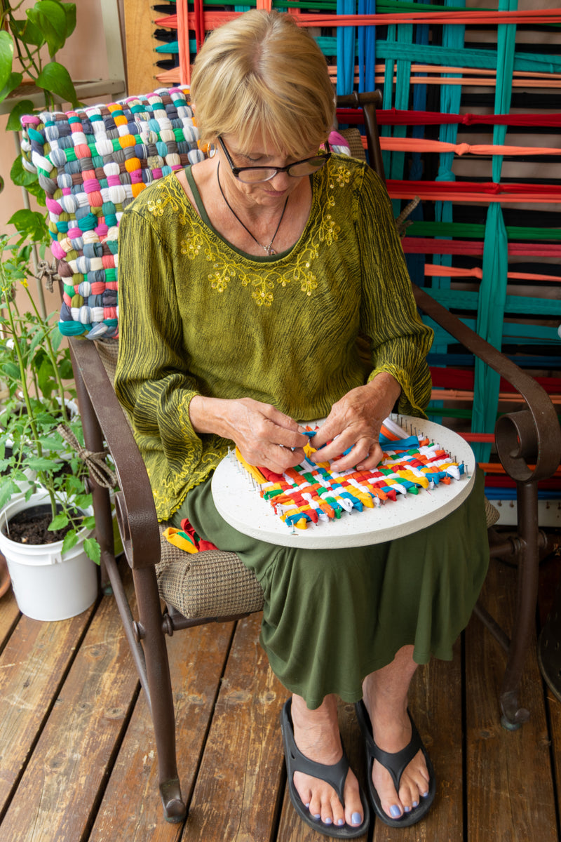Weaving with Shirt Loops Online Workshop with Brenda Hopkins – Kate ...