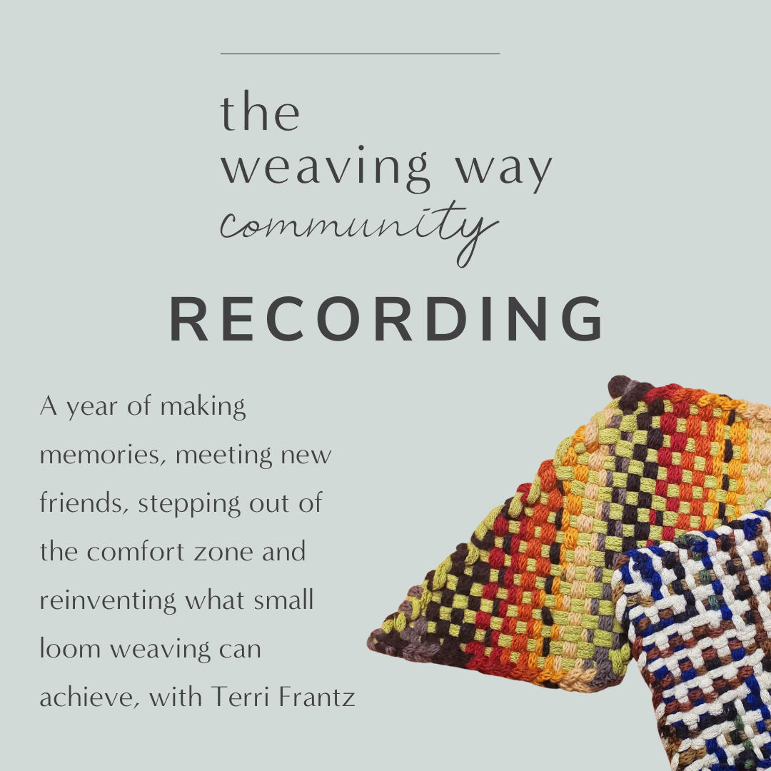 WWC Recording - reinventing what small loom weaving can achieve with T ...