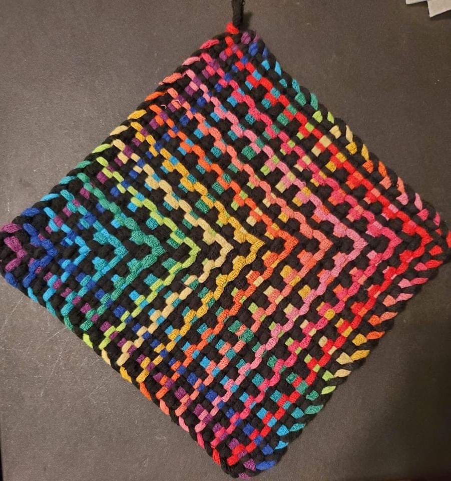 How to create a Double Split Loops weaving - an online workshop with T ...